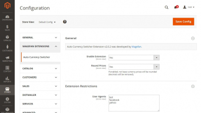 Magento 2 Currency Switcher Extension - Auto GeoIP Switcher - Magefan