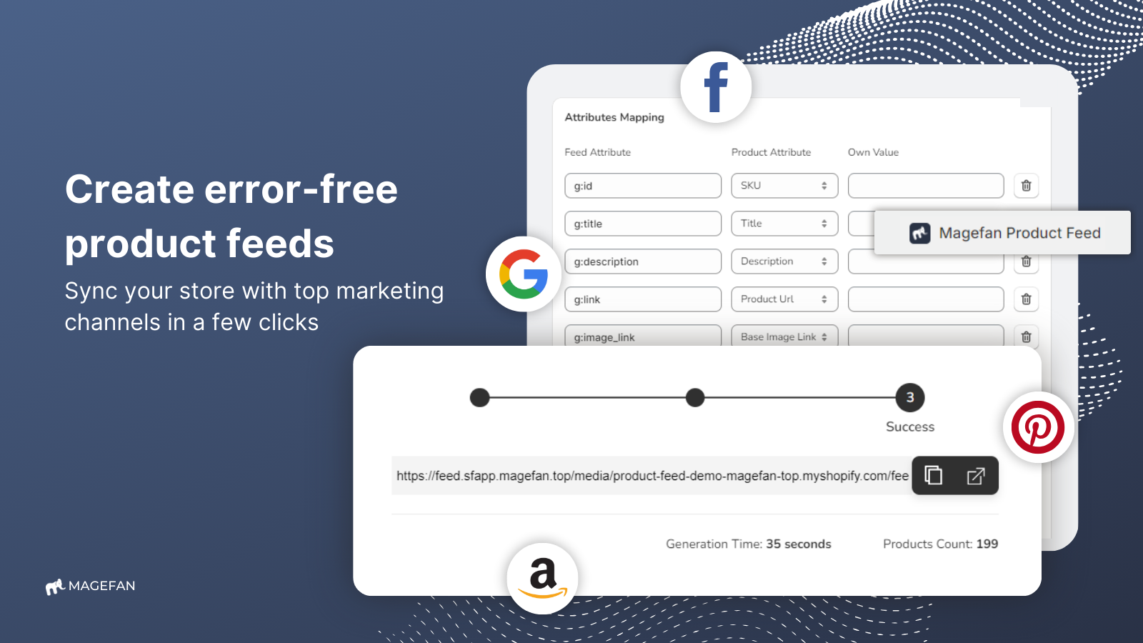 Shopify Product Feeds App | 100+ Automatic Product Feeds